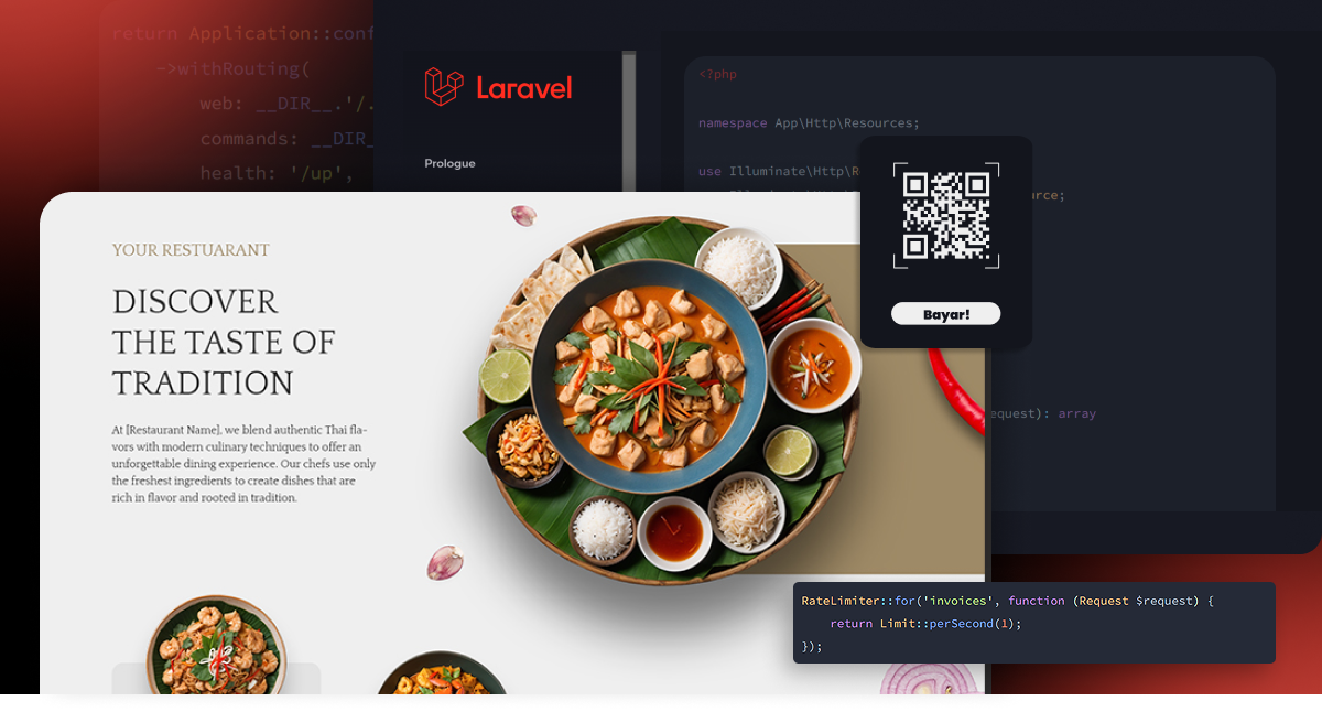 Mengembangkan Aplikasi Restoran berbasis QR dengan Laravel 12 + Copilot AI - CODEPOLITAN