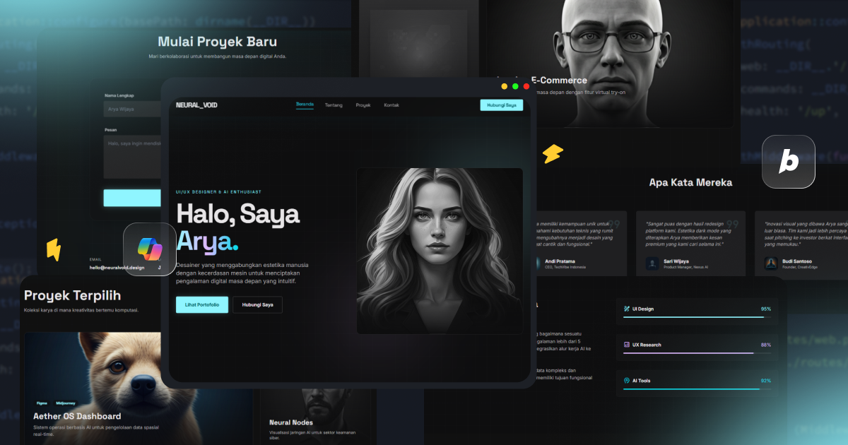 Ngoding Bareng AI Bikin Website Portofolio Siap Online dalam 1 Jam feat ...